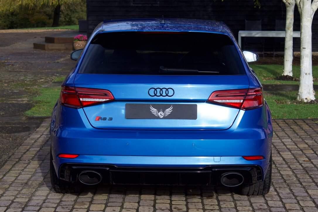 Used AUDI RS3 2019 Blue in East Grinstead, West Sussex | Sterling Motor ...