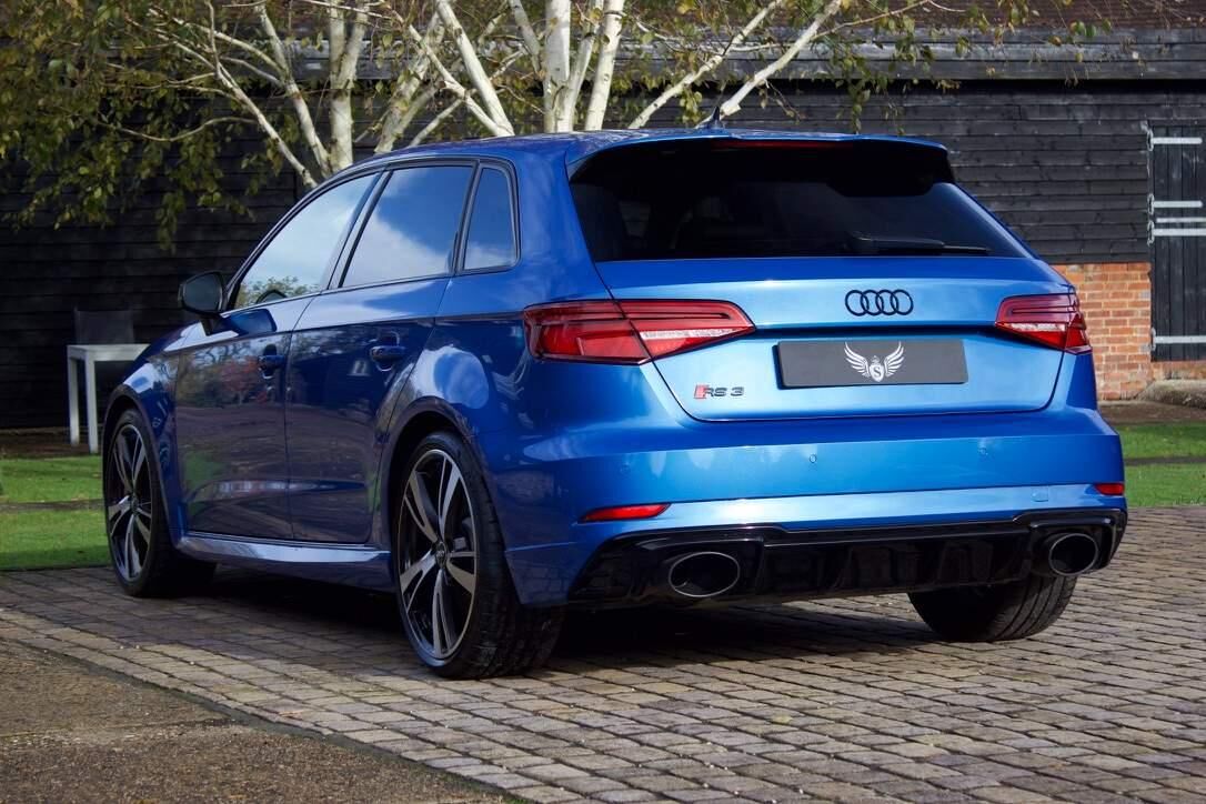 Used AUDI RS3 2019 Blue in East Grinstead, West Sussex | Sterling Motor ...